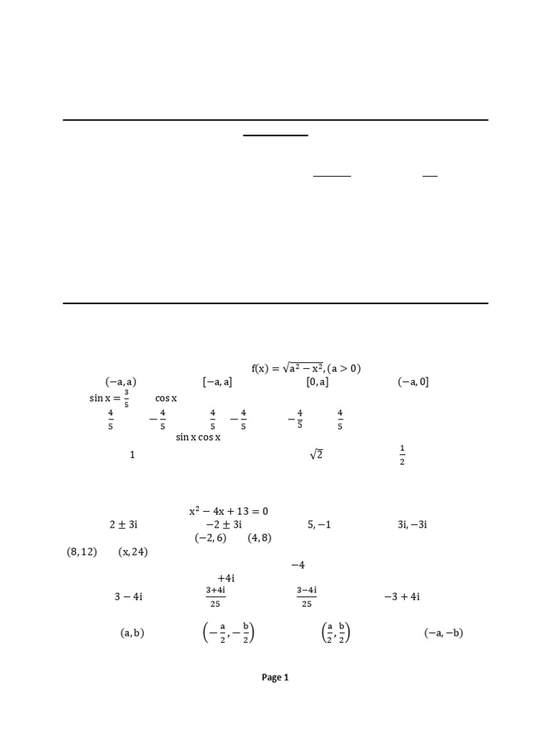 Class 11 Mathematics (Half Yearly) Subrata Das | PDF | Elementary ...