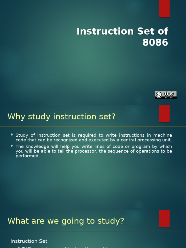 MPMC Unit 2 8086 Instructions | PDF | Pointer (Computer Programming) | Computer Programming