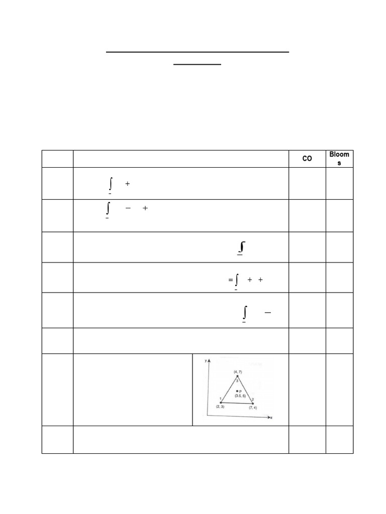 Finite Element Analysis - Assignment 2 - Questions | PDF | Mathematics | Applied Mathematics