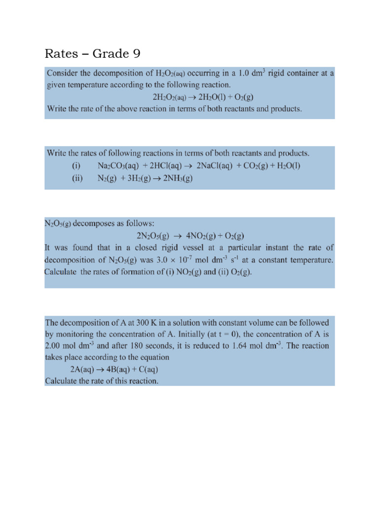 Rates | PDF