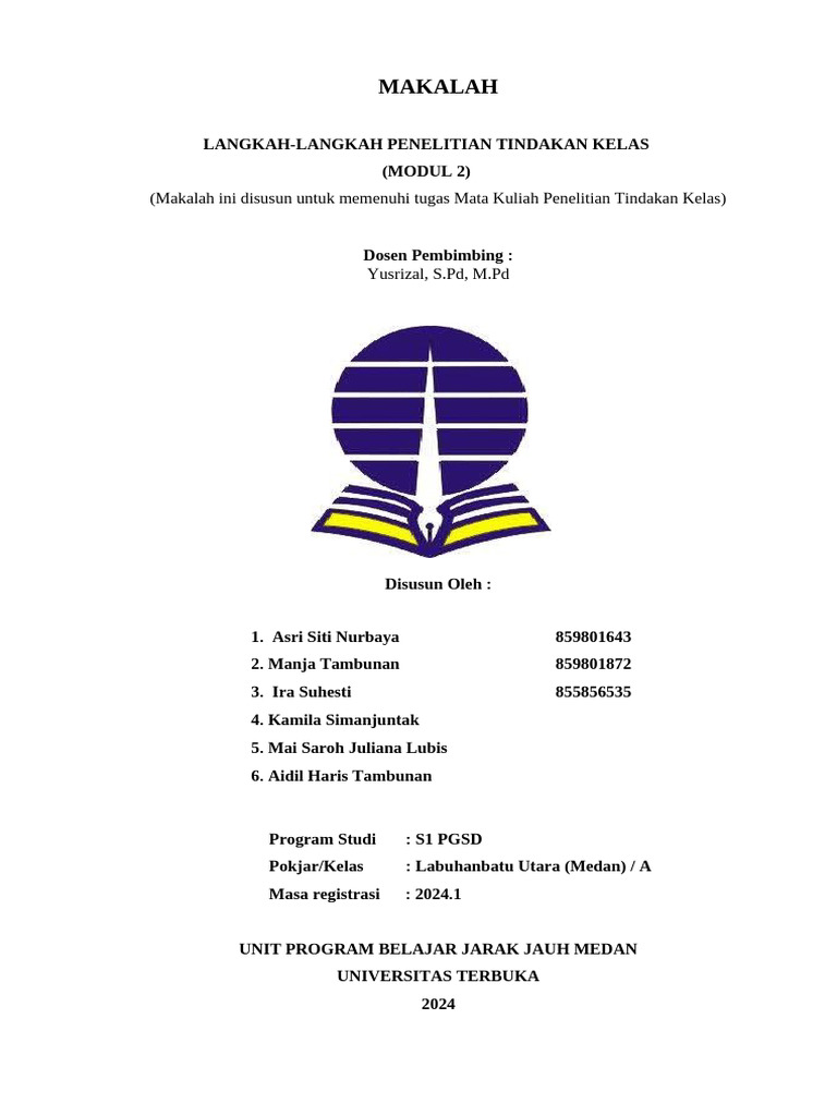 Kelompok I Modul II PTK | PDF