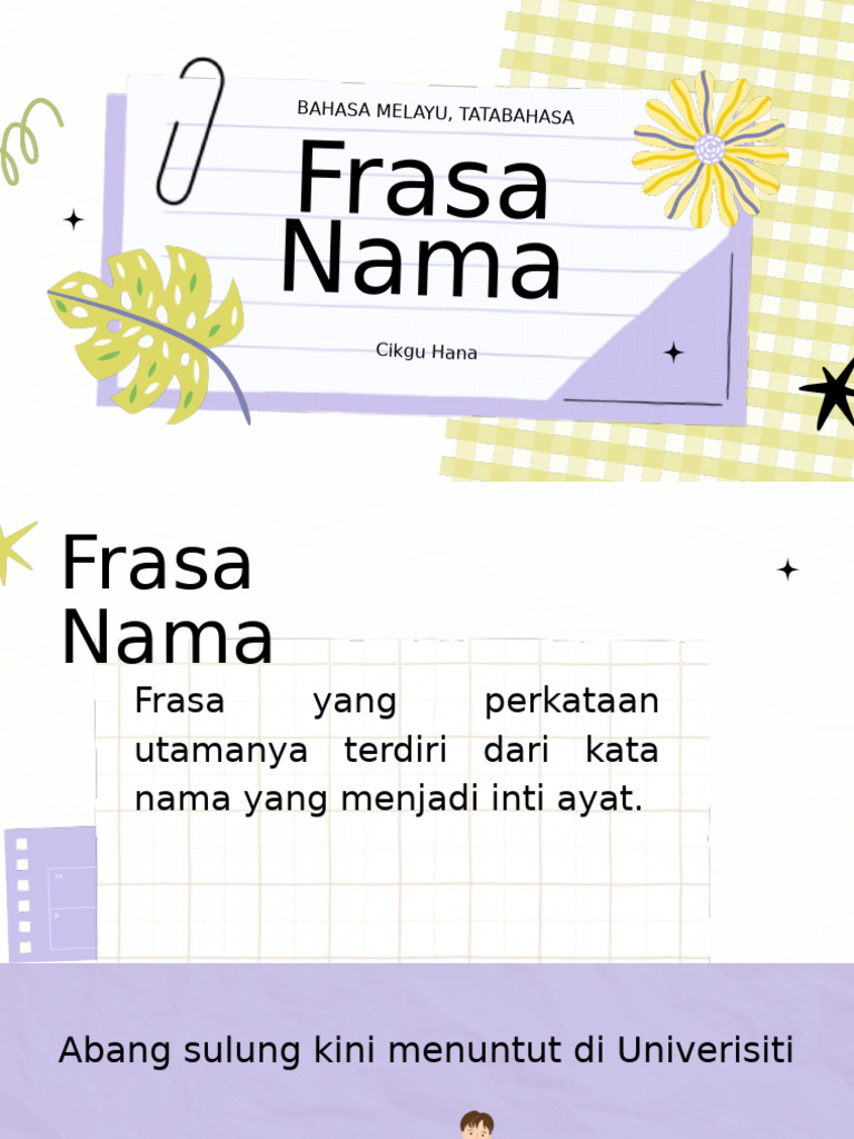 Frasa Nama | PDF