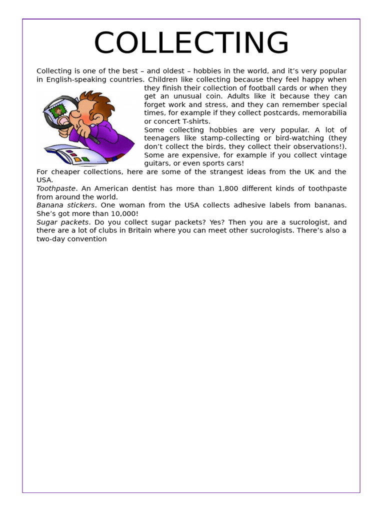 Easy Reading Collecting 162555 2 | PDF