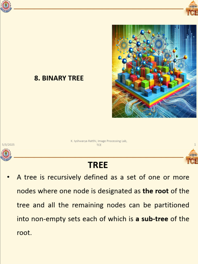 8 23ec60 Data Structures and Algorithms Kir Binary Tree | PDF | Algorithms And Data Structures ...
