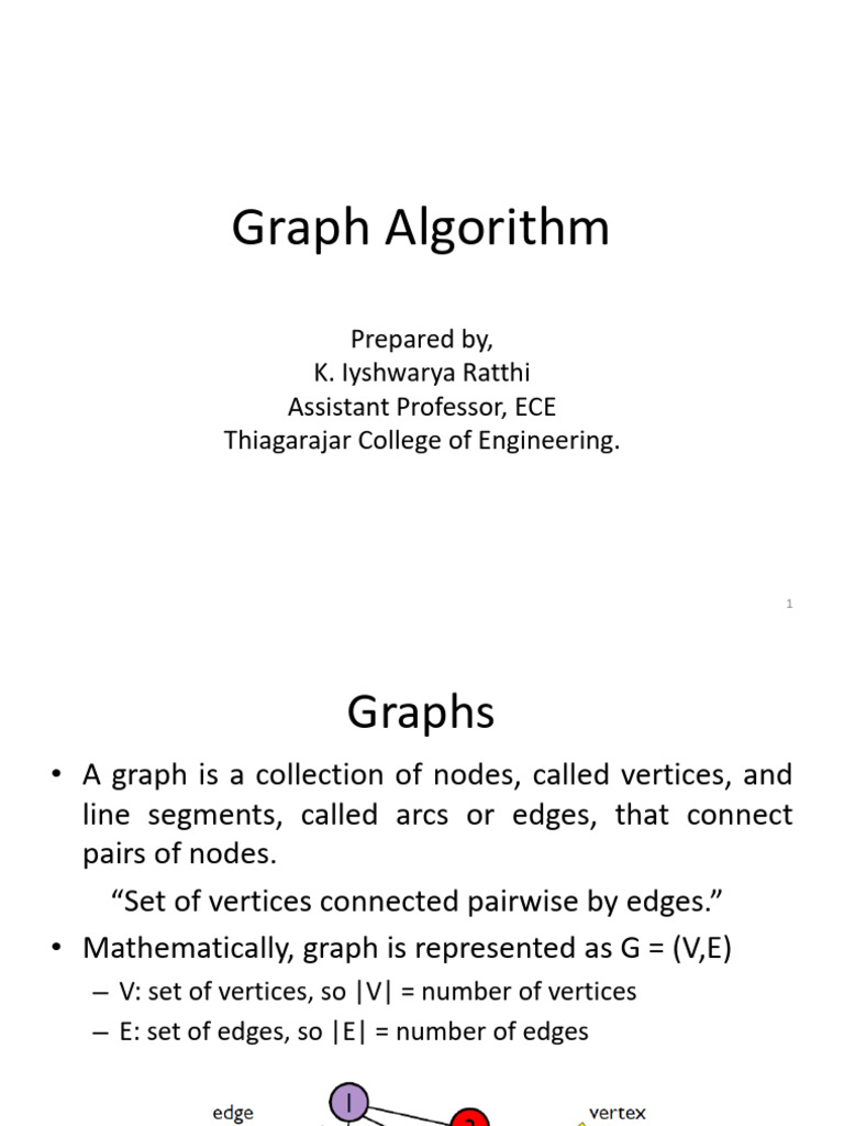 Understanding Graph Algorithms and Traversal | PDF | Vertex (Graph Theory) | Applied Mathematics