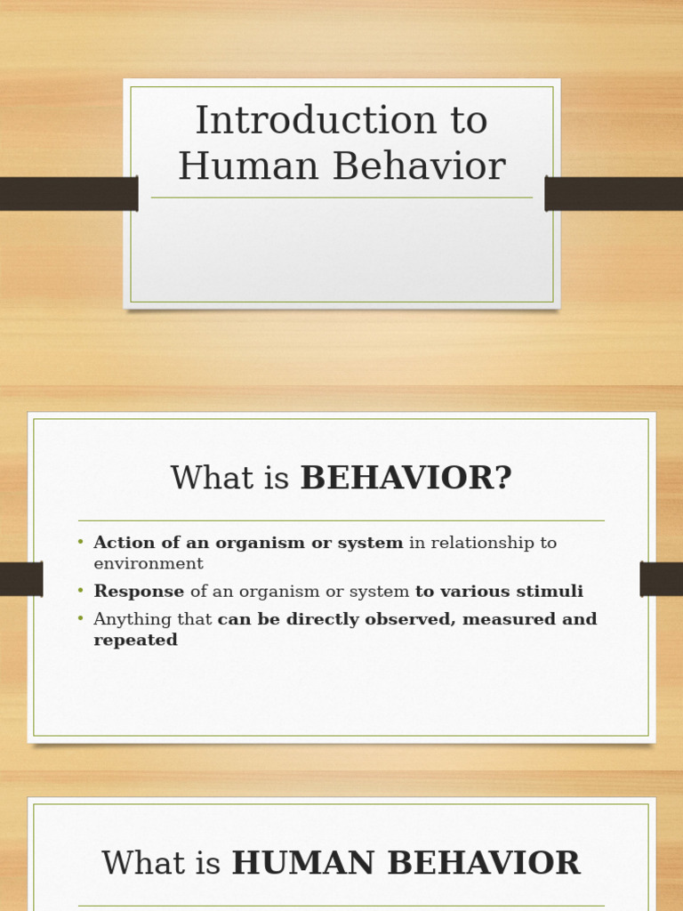 Overview On Human Development | PDF | Psychology | Behavioural Sciences