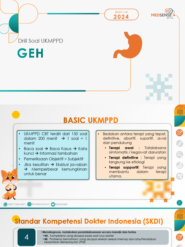 [Materi] Drill Soal GEH - Dr. Sutan | PDF