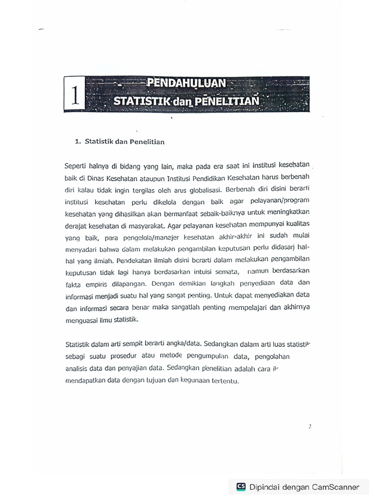 Modul 1. Pengolahan Data Uji Instrumen | PDF