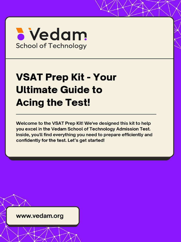 VSATPREPKIT | PDF