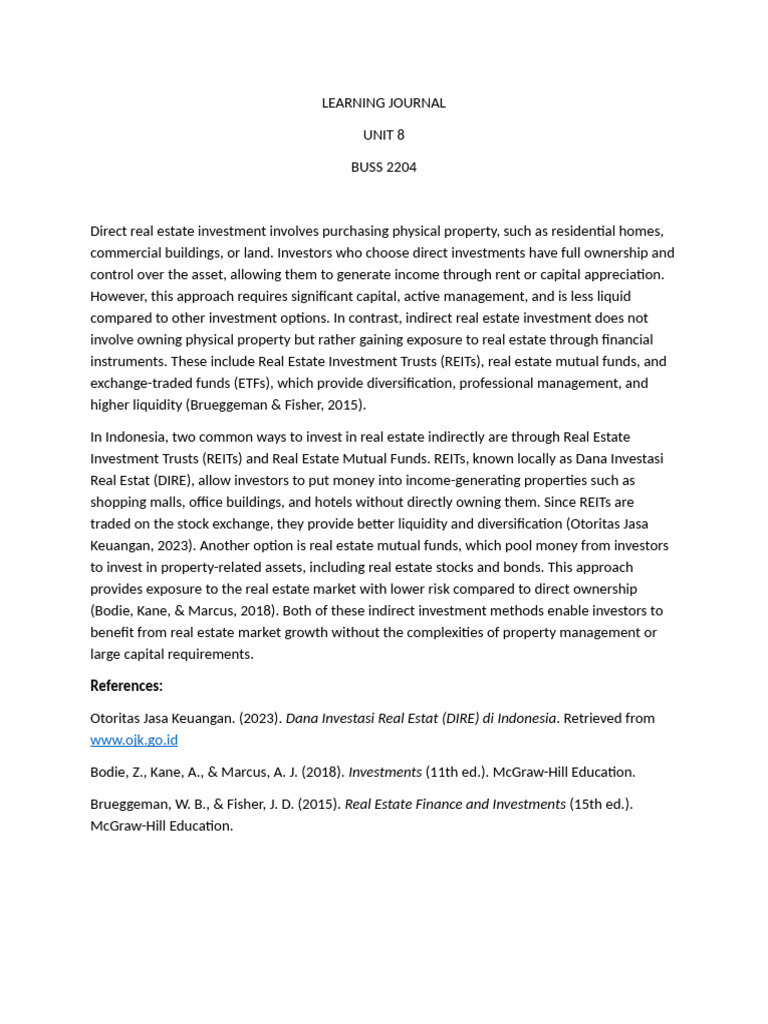 Learning Journal | PDF