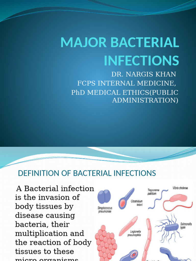 Major Bacterial Infections | PDF | Microbiology | Medical Specialties