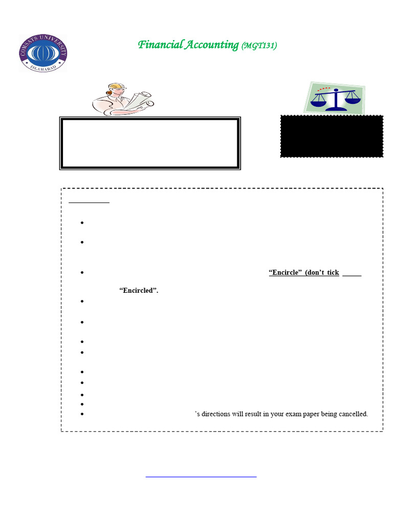 Prototype Quiz 1 Unsolved - Financial Accounting BCS - Zaheer Swati ...