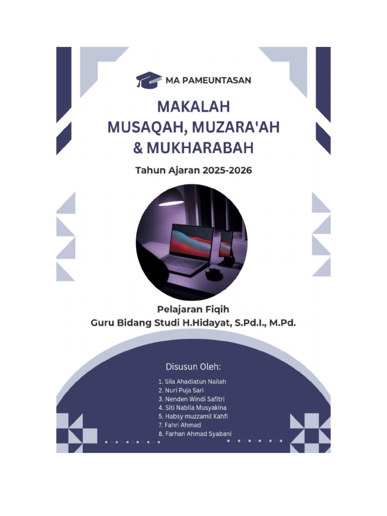 Perbandingan Musaqah dan Muzara'ah | PDF