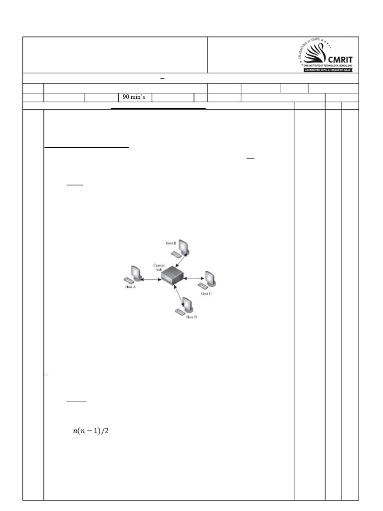 IAT-I Solution | PDF | Osi Model | Internet Of Things