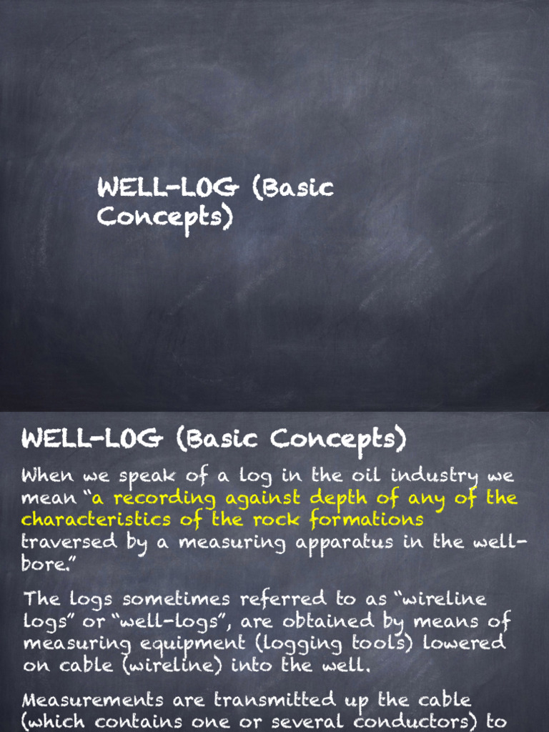 Well Logging BasicConcepts | PDF | Porosity | Shale