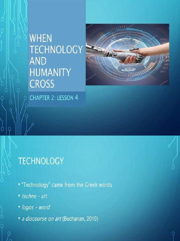 When Technology and Humanity Cross 2.0 | PDF