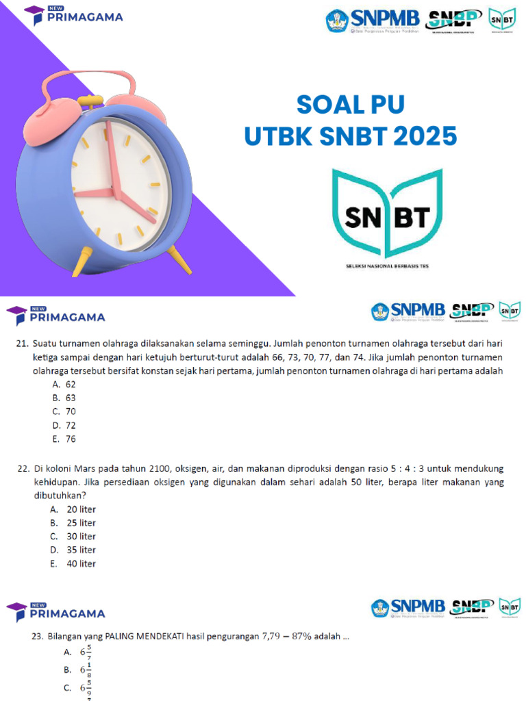 SOAL PU | PDF