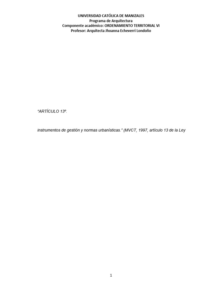 A07-OT. Taller de Aplicación de Normas de Edificabilidad en Proyectos de Arquitectura | PDF ...