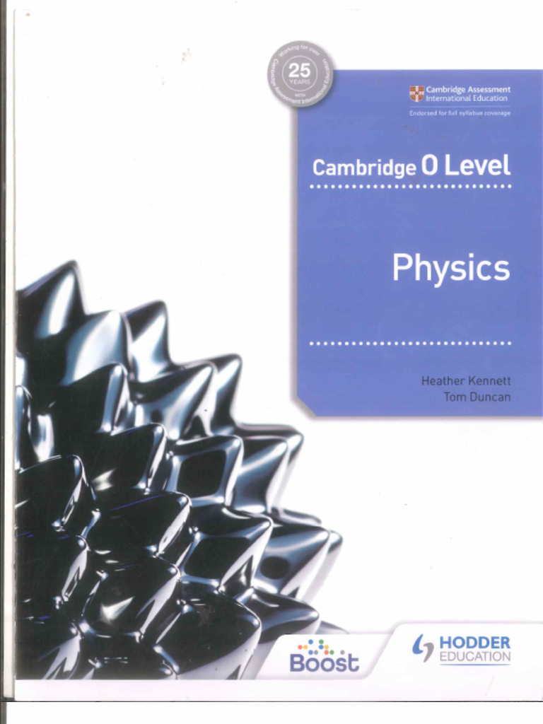 Physics o Level | PDF