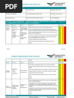 Journey Management Plan Template (A374101) | PDF | Vehicles | Risk
