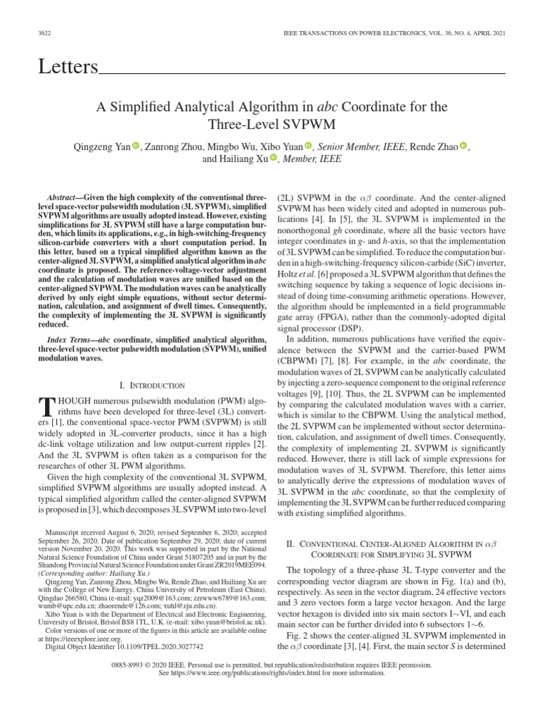 02 A Simplified Analytical Algorithm in Abc Coordinate For The Three ...