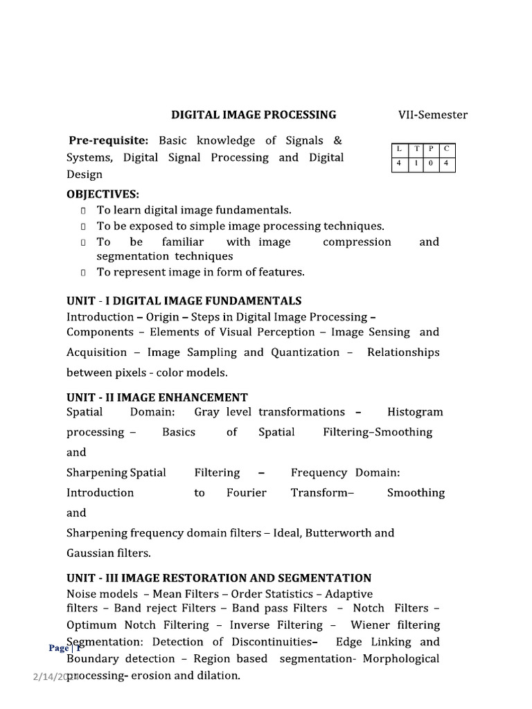 Computer Vision Presentation | PDF