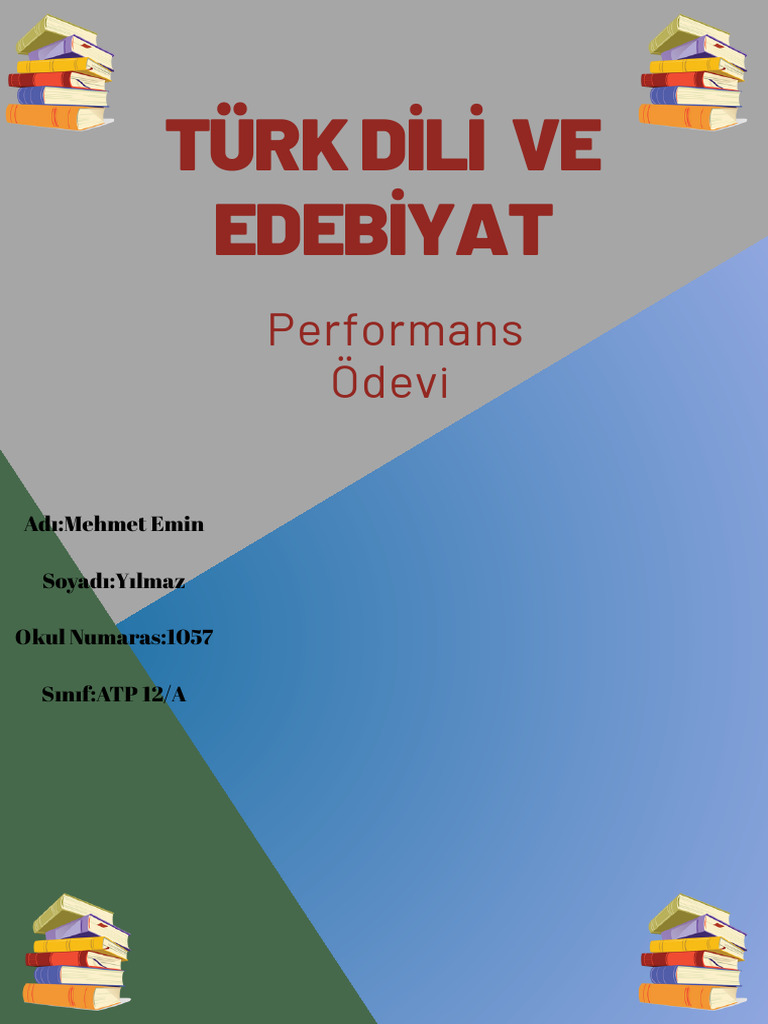 Proje Ödev Kapağı4 PDF | PDF