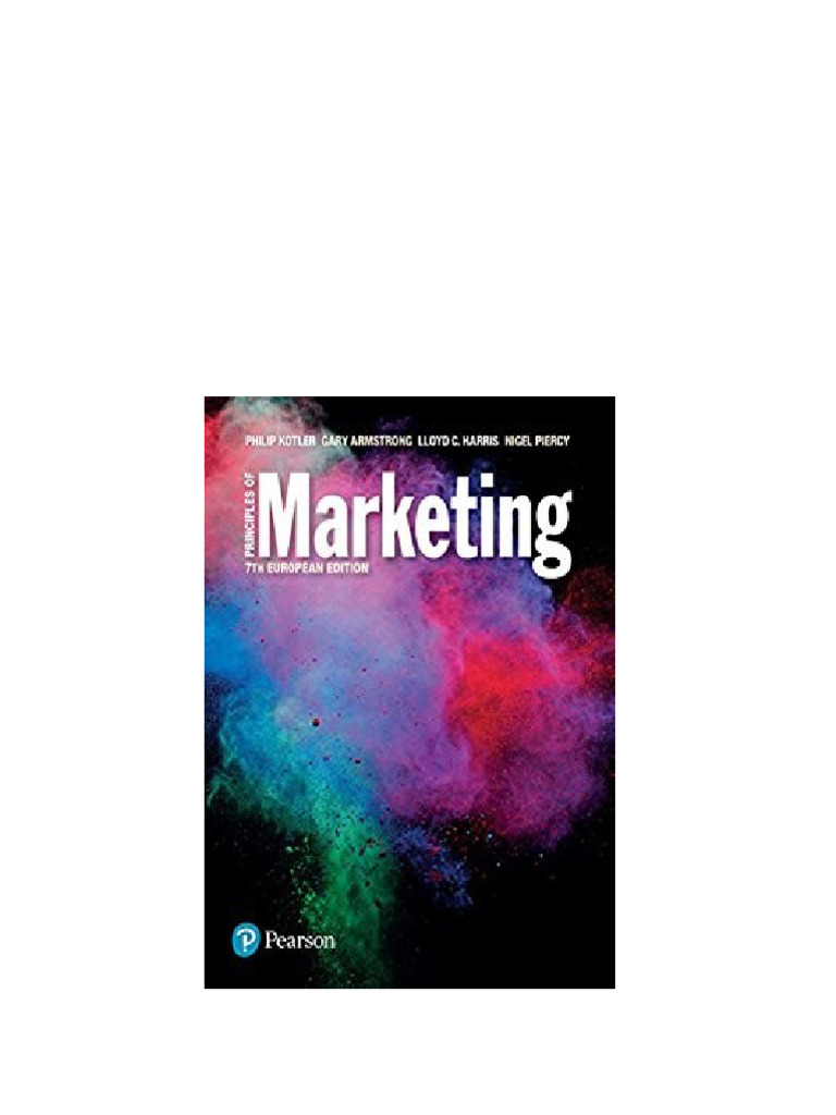 (eBook PDF) Principles of Marketing European Edition 7th by Philip Kotler download | PDF ...
