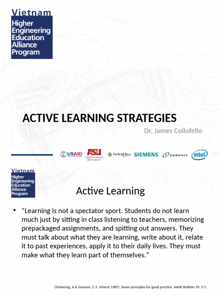 Active Learning | PDF | Quiz | Learning