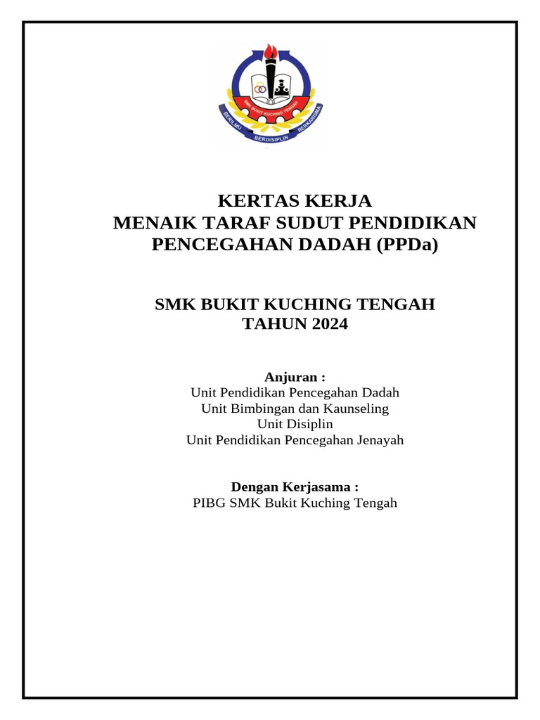 KERTAS KERJA MENAIK TARAF SUDUT PPDa | PDF