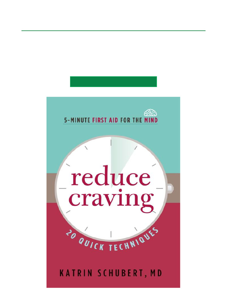 Reduce Craving 20 Quick Techniques Full-Resolution Download | PDF ...