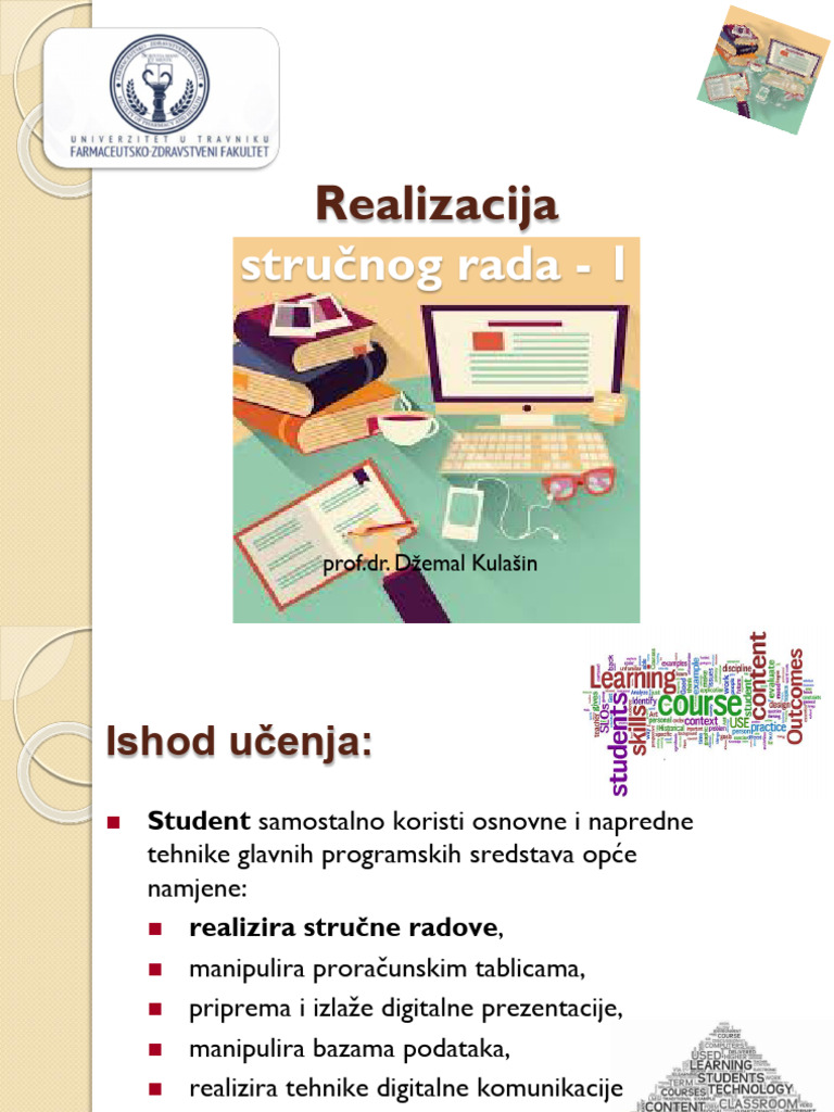 Realizacija Strucnog Rada - 1 | PDF