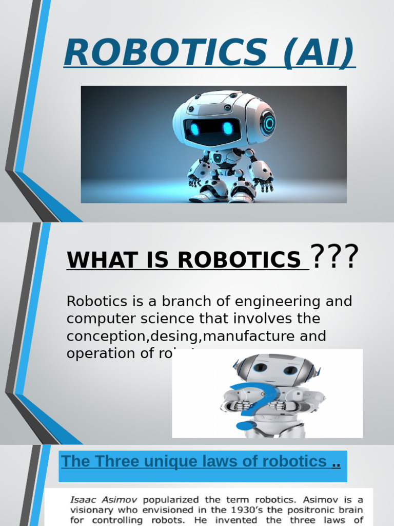 Robotics Ai | PDF