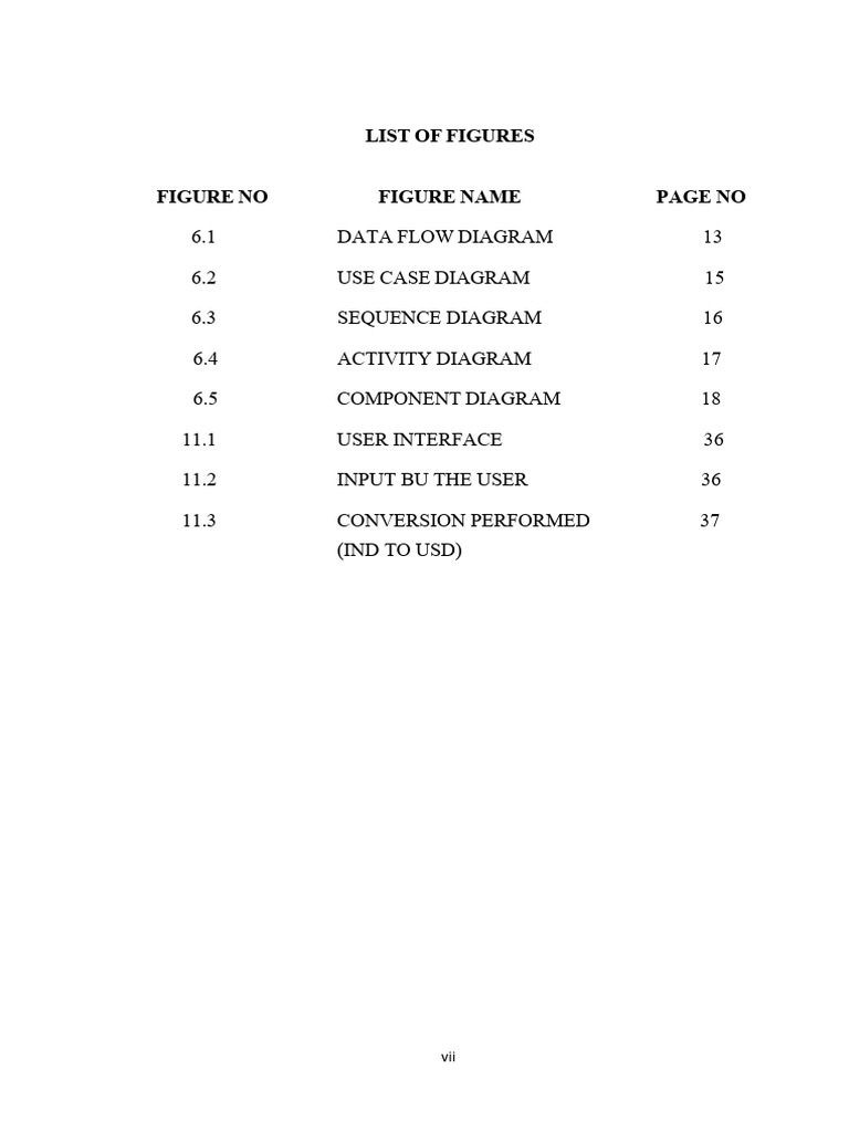 List of Diagrams and Figures | PDF