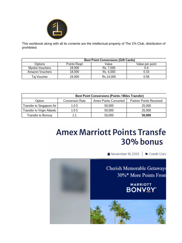 Optimal Point Conversions | PDF