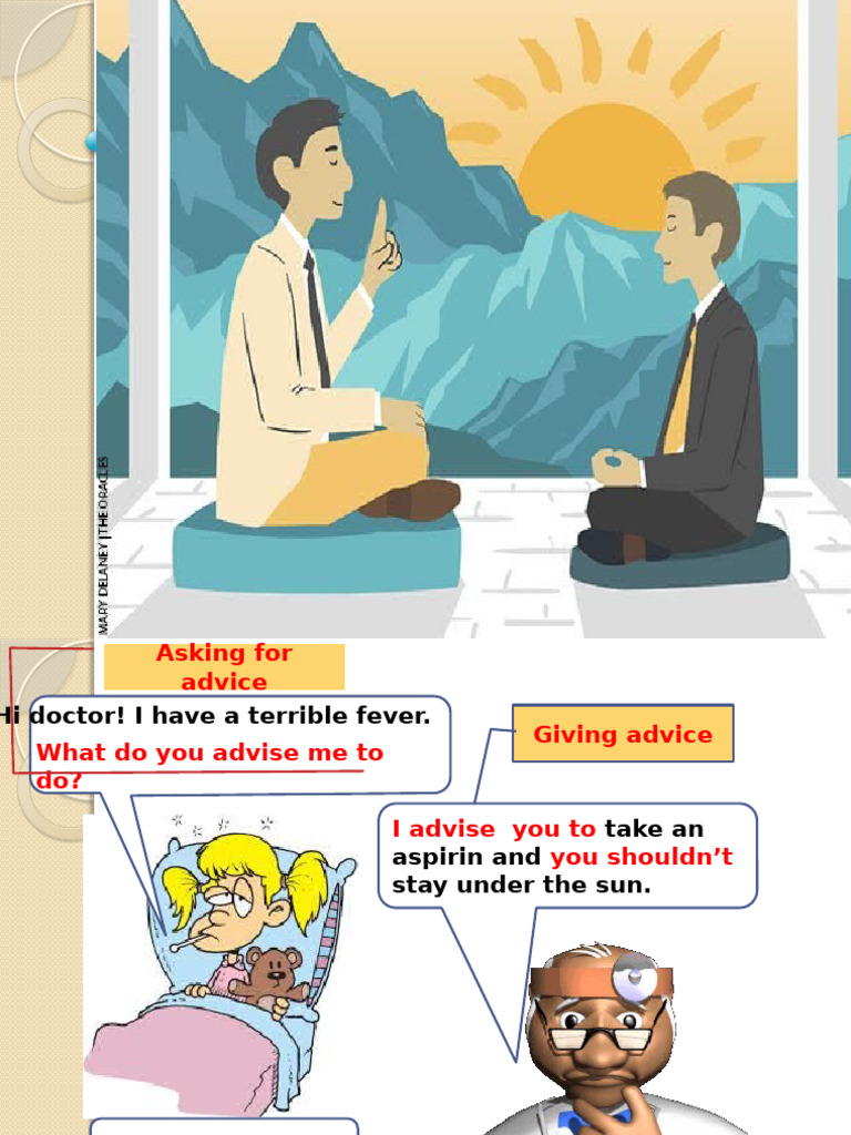 Asking and Giving Advice Guide | PDF | Linguistics