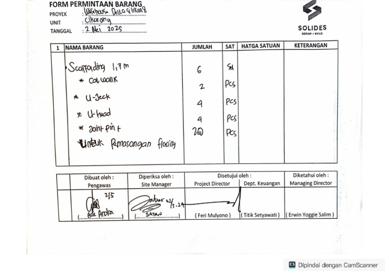 SFB Scaffolding Warehouse Delta 8 | PDF
