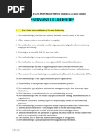 Followership and Servant Leadership in the Army | PDF | Servant ...
