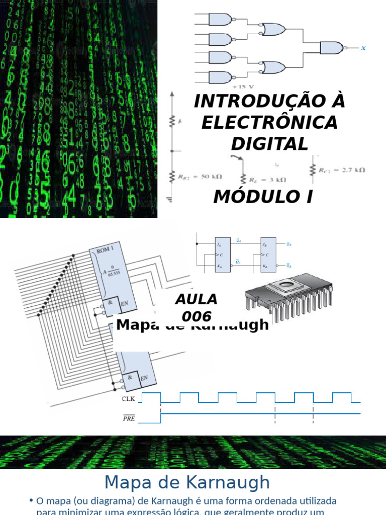 Electronica Digital Aula 006-Mapa de Karnaugh | PDF