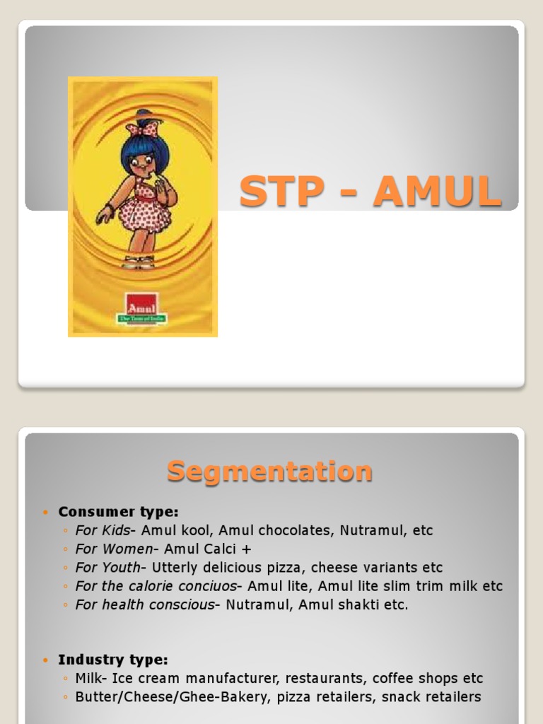 AMUL-STP N SWOT | PDF | Business