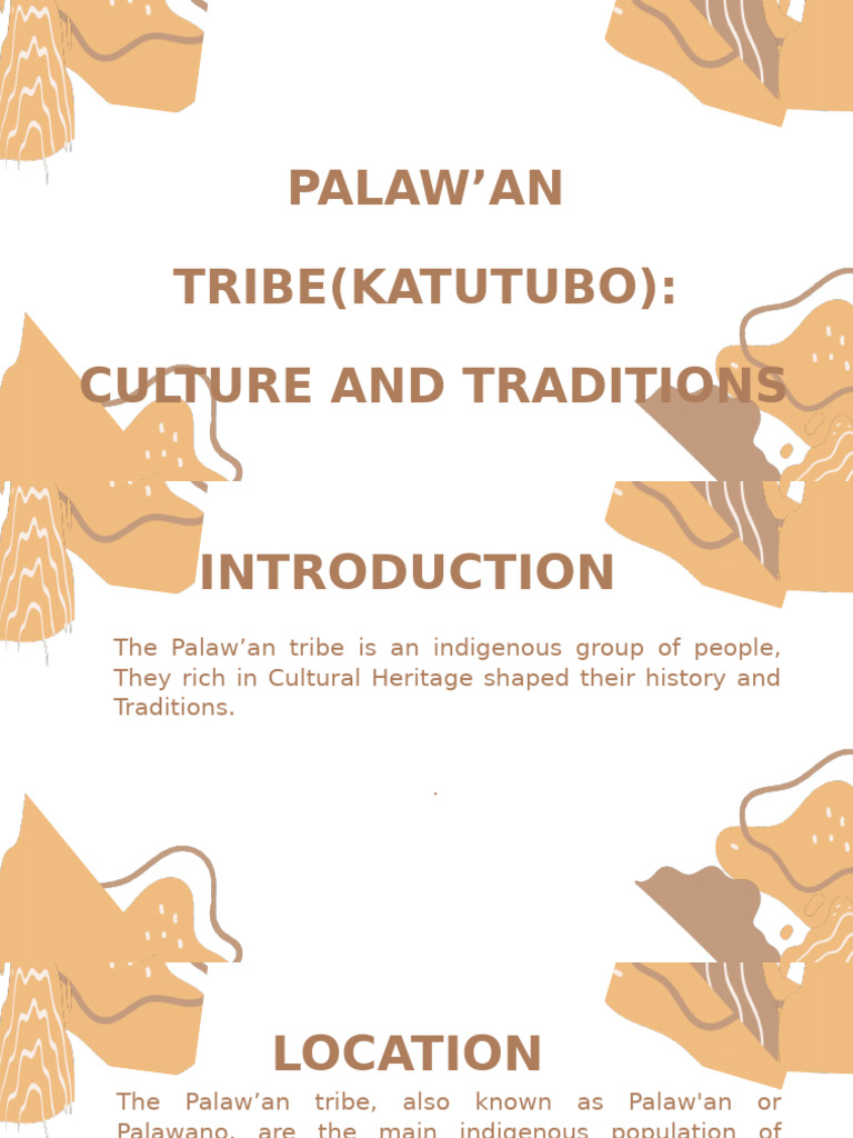 Palaw'an Tribe: Culture & Traditions | PDF