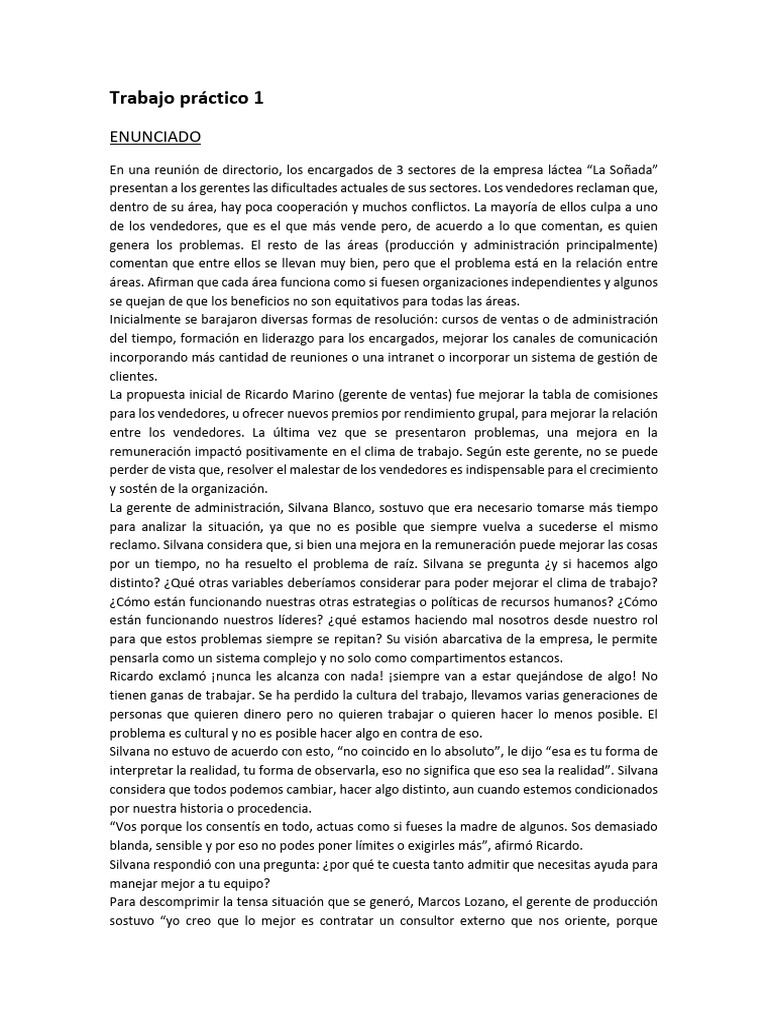 TP1 - Enunciado de La Actividad (2) | PDF