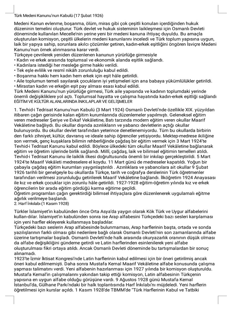 Türk Medeni Kanunu | PDF