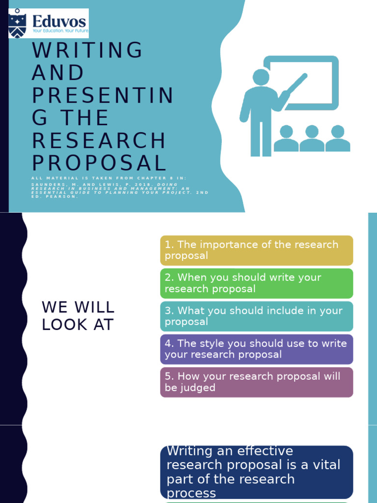 Week 1 Orientation - Writing and Presenting The Research Proposal | PDF ...