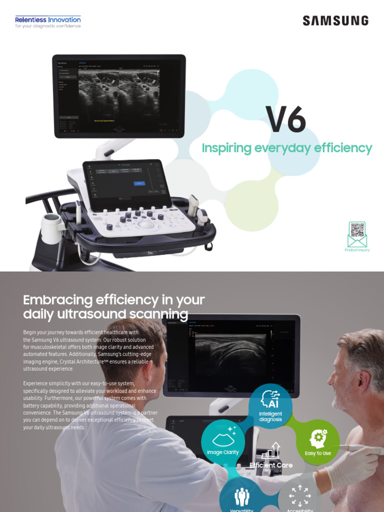 Samsung V6 MSK Catalog - 0619 | PDF | Medical Ultrasound