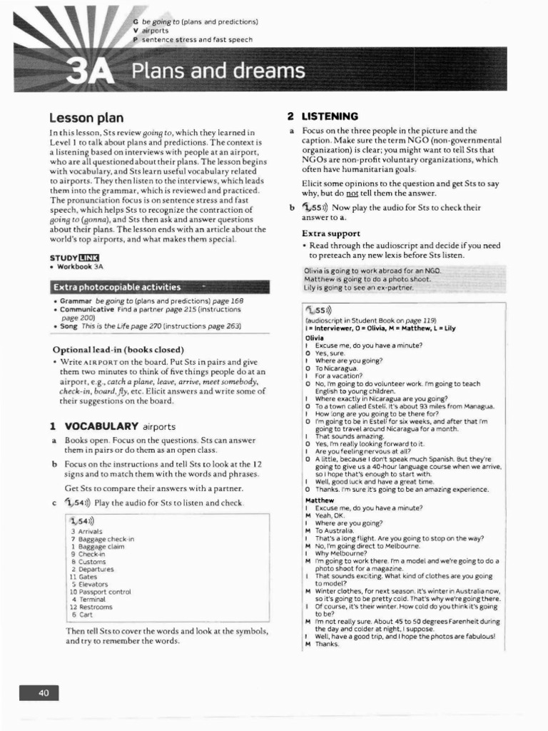 Teacher Book 3a | PDF