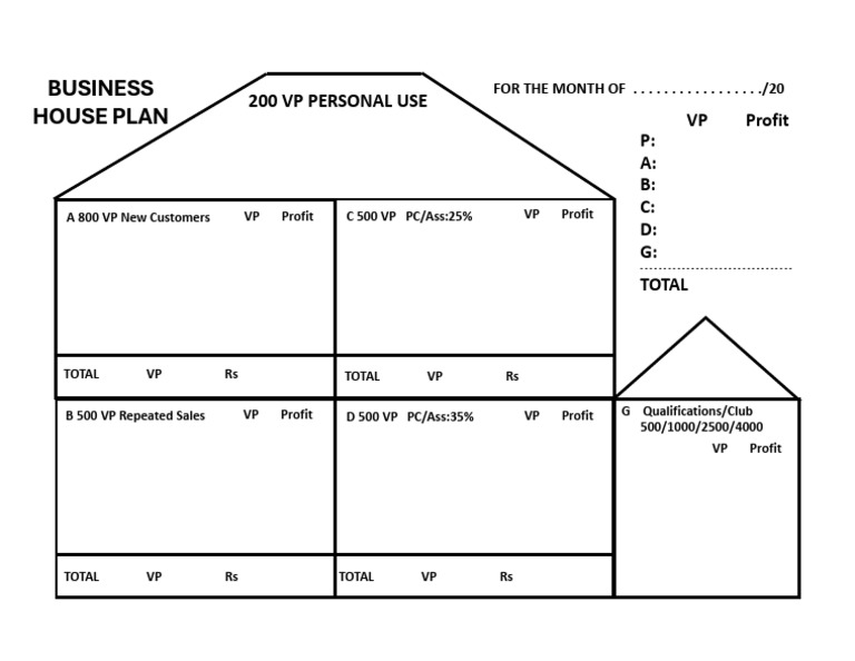 Empty House Plan | PDF
