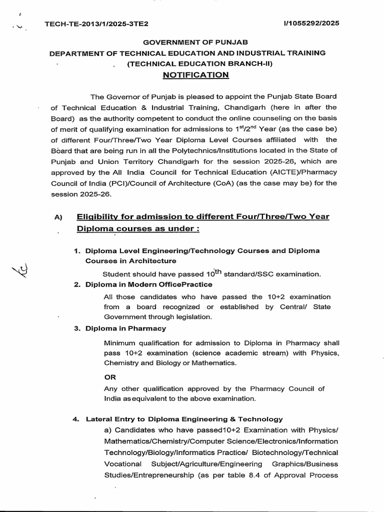 Notification 2025 | PDF