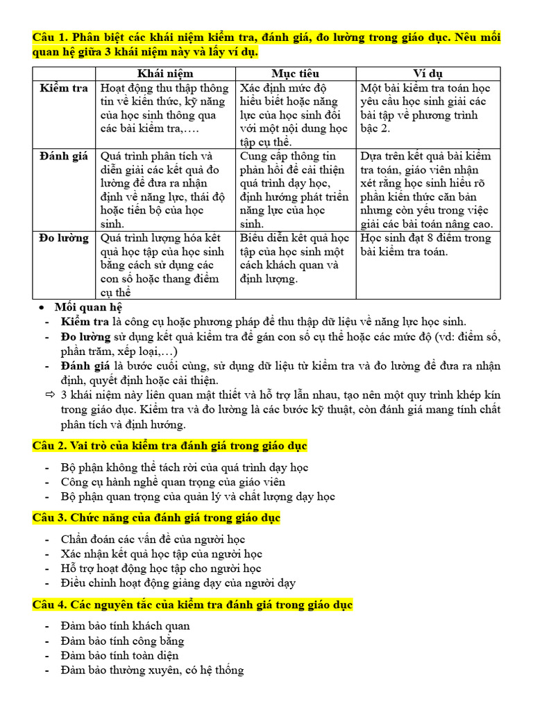 Đánh Giá Trong Giáo D C | PDF