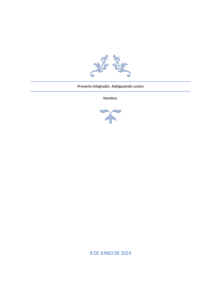 Proyecto Integrador 11 ( | PDF | Matemáticas | Álgebra